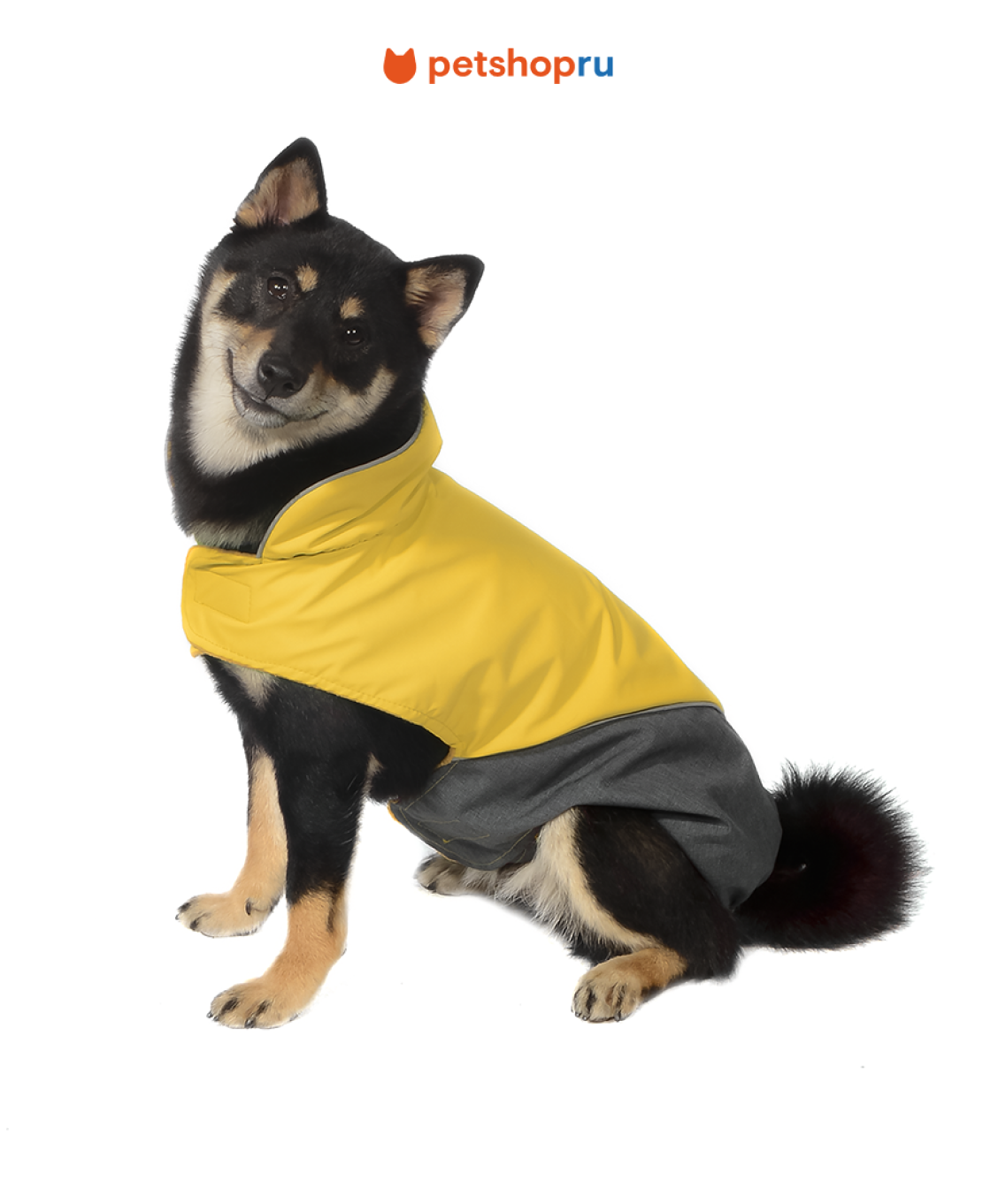 Tappi одежда Попона "Блант" желтая, размер 3XL, спинка 50 см