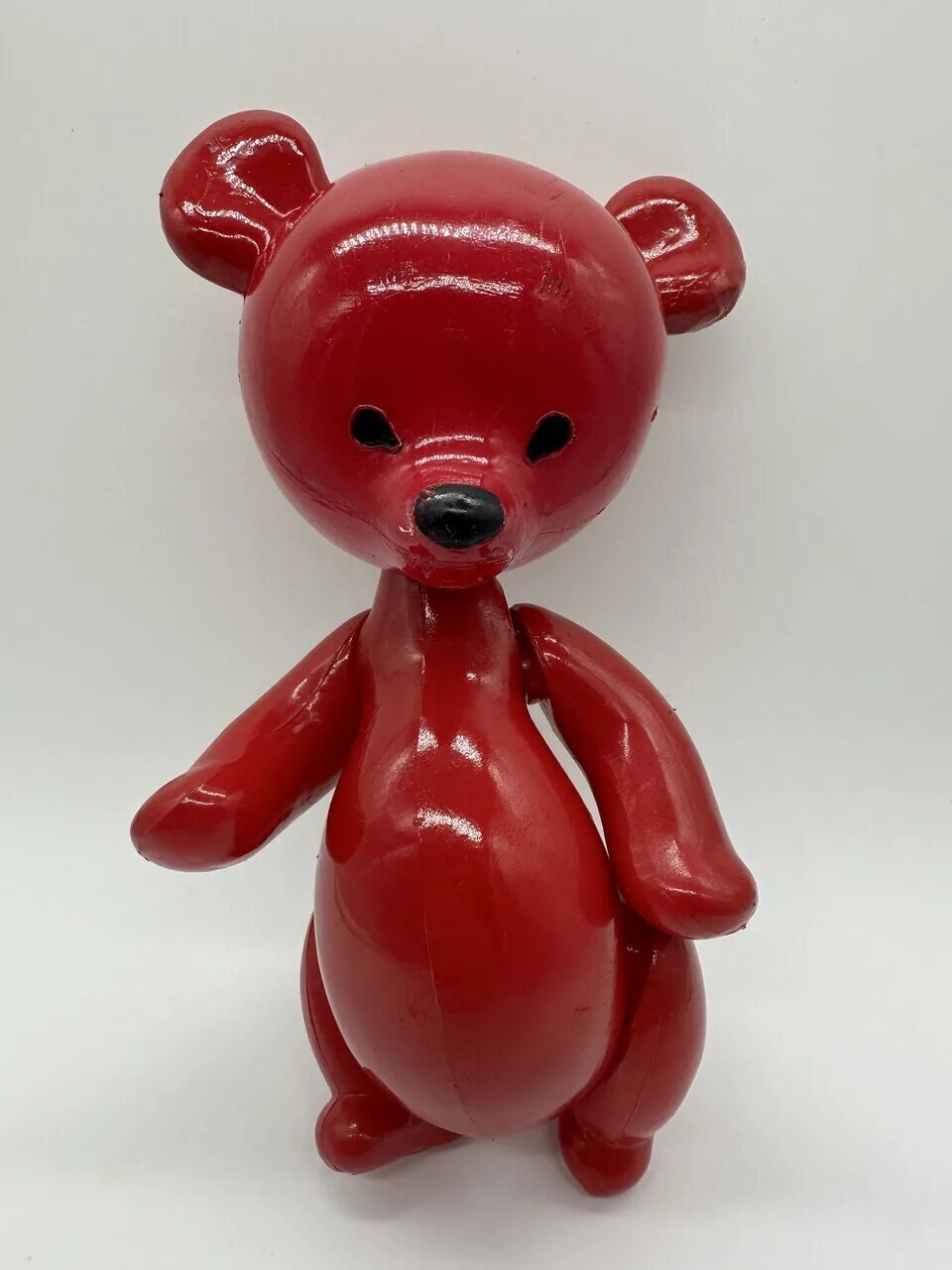 Игрушка Медведь Охтален Автор Лев Сморгон целлулойд 60 годы СССР коллекционная Редчайшая