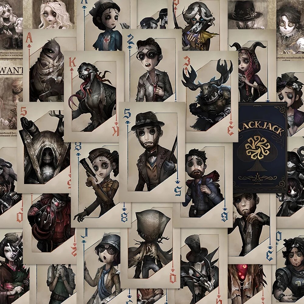 Наклейка Identity V Edgar Valden Jose Baden 96PCS