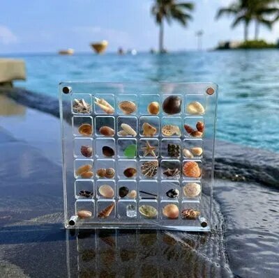 Органайзер "Акриловый" для хранения вещей, 36 отделений, прозрачный