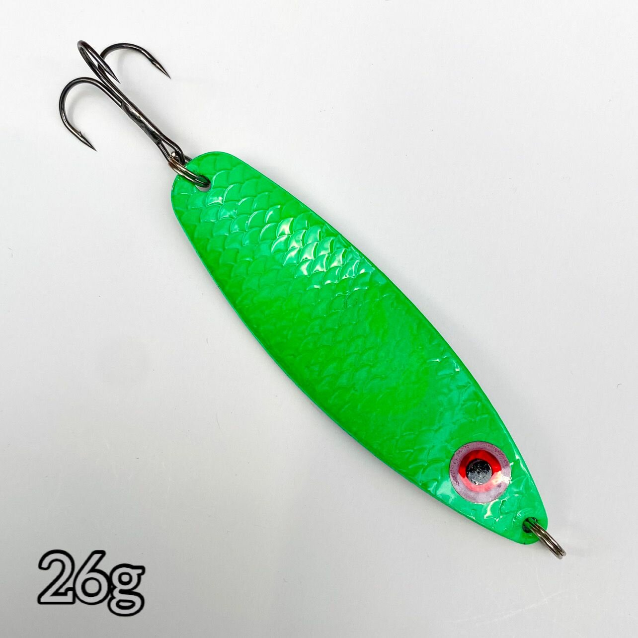 Блесна колебалка на лосося, горбушу, щуку, судака, кумжу