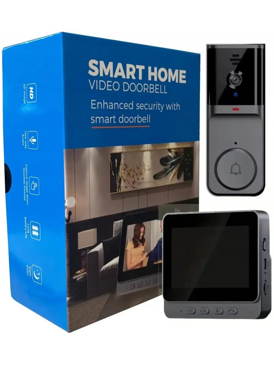 Умный видеодомофон с видеонаблюдением