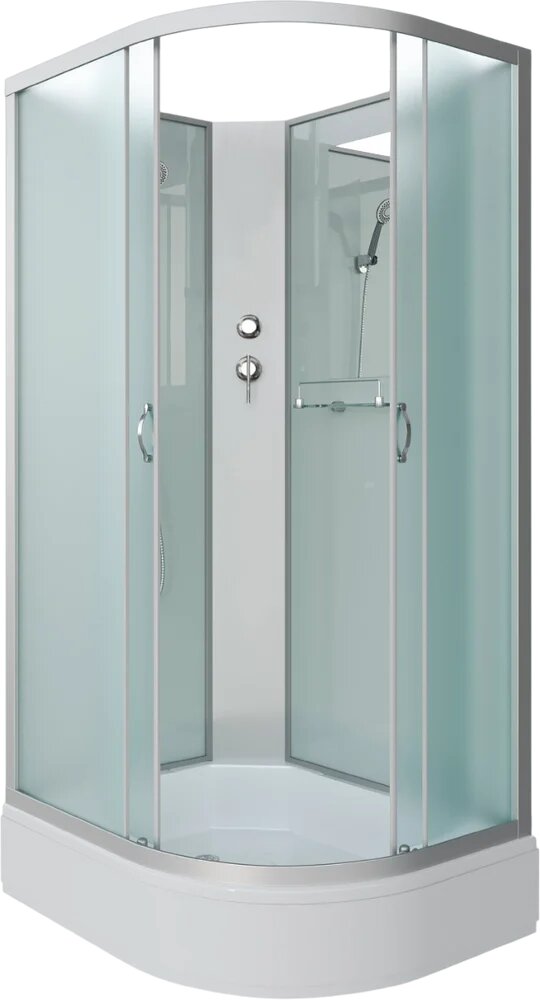Душевая кабина Niagara Classic NG-33974-14LBK 90х70 см, без крыши