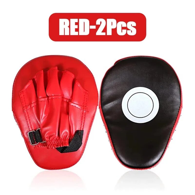 Боксерские накладки Curved, Red-2pc