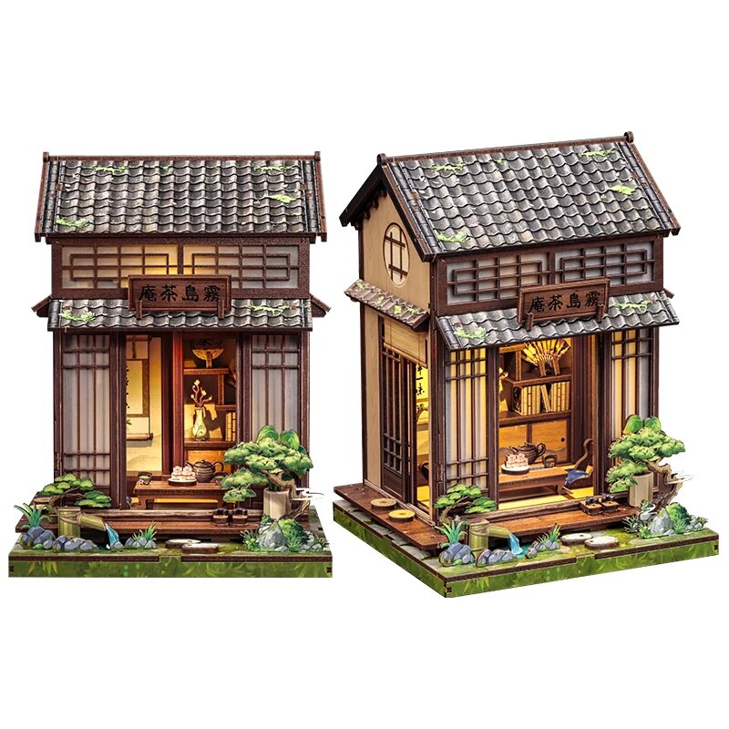 Деревянный кукольный домик Cutebee Kirishima Cha-an