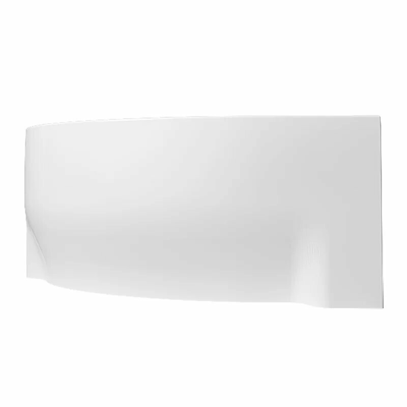 Экран Alex Baitler Ladoga R из полистирола, белый, экран под ванну, правый, округлый, с креплением