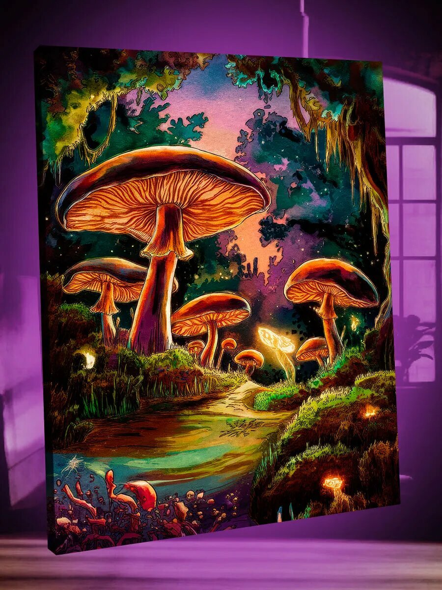 Интерьерная картина Грибы