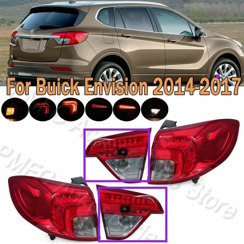 Фары автомобильные, Задний фонарь, 2 шт, арт. Buick Envision 2014 - - 2017 Inside
