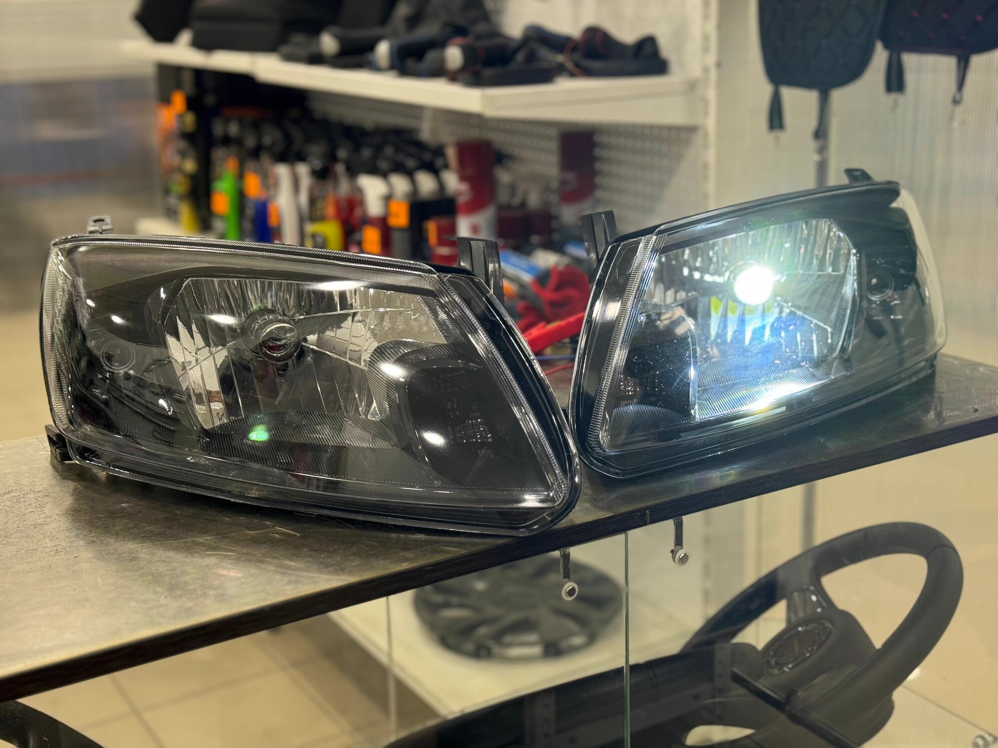 Фары Лада Гранта 2190 с Bi-led лампами