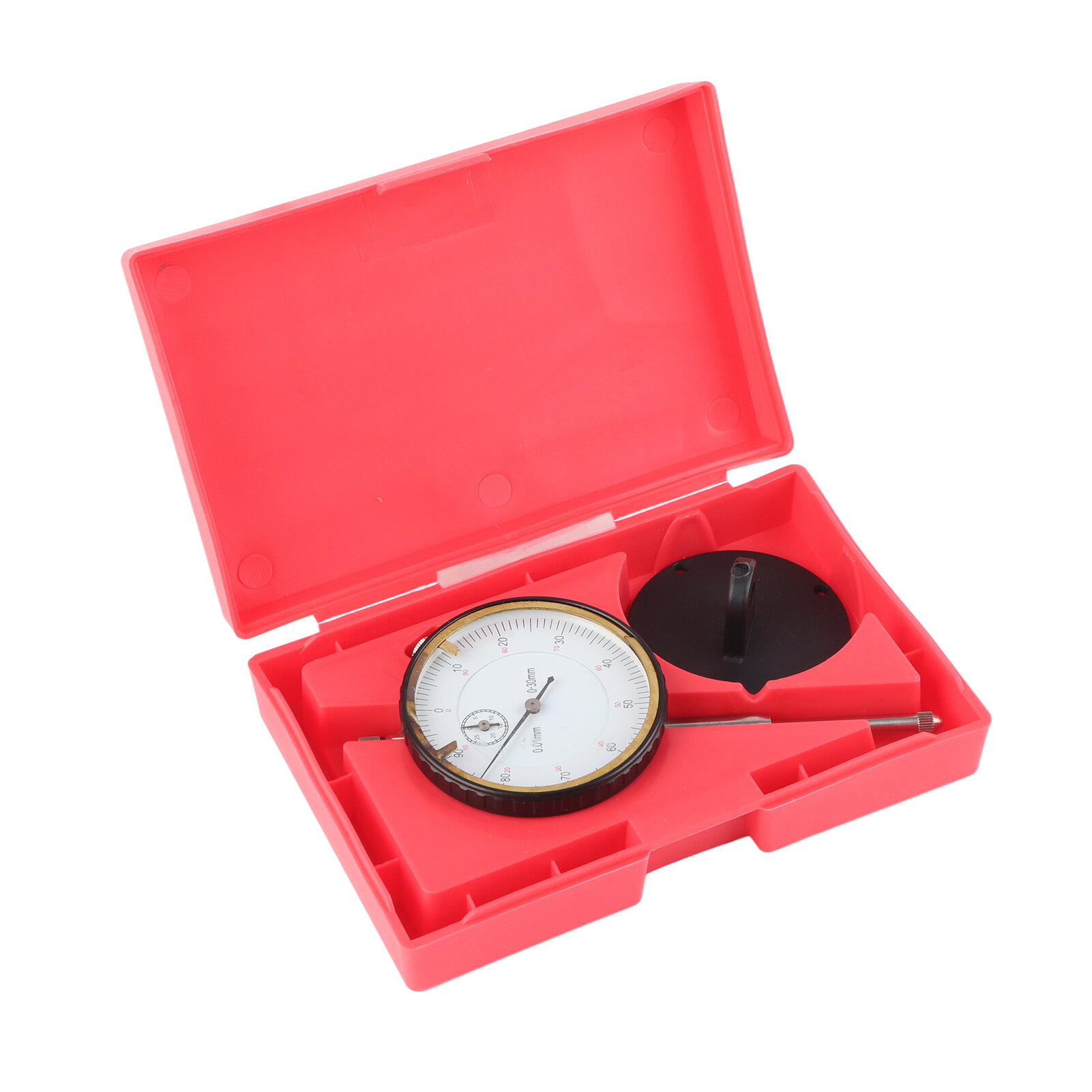 Индикатор Диаметра с Латунным Движением 7 Подшипников и Штангой из Высокоскоростной Стали, Инструмент для Измерения 0-30мм