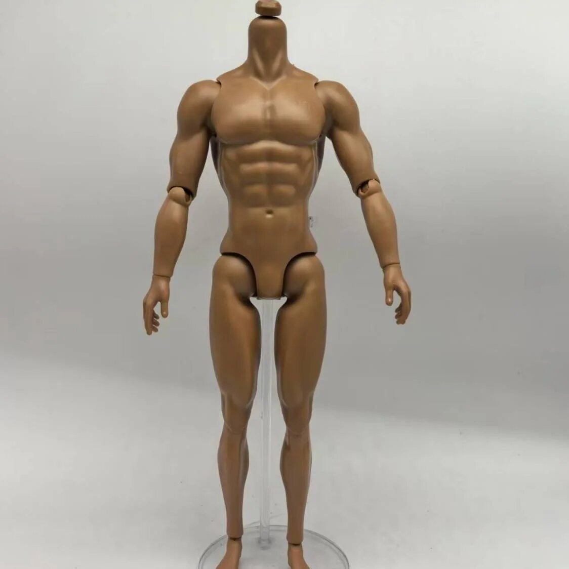 Мужская кукла-солдат 32 см, пластик, белая/обычная/коричневая кожа Dark Brown