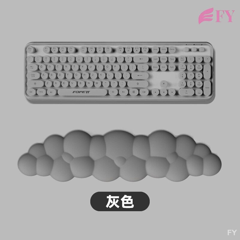 Облачная подставка для рук, из пены с памятью, нескользящая, офисная, для клавиатуры