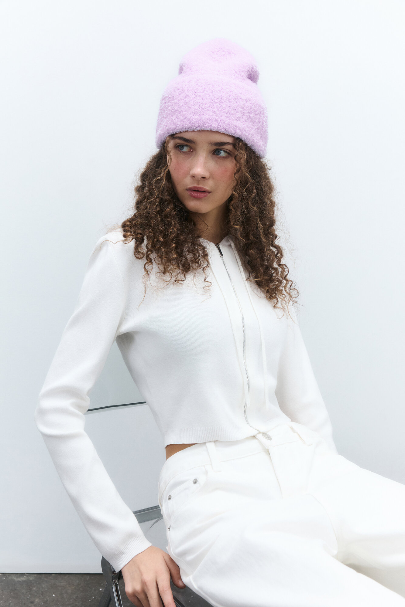 Шапка-бини для женщин