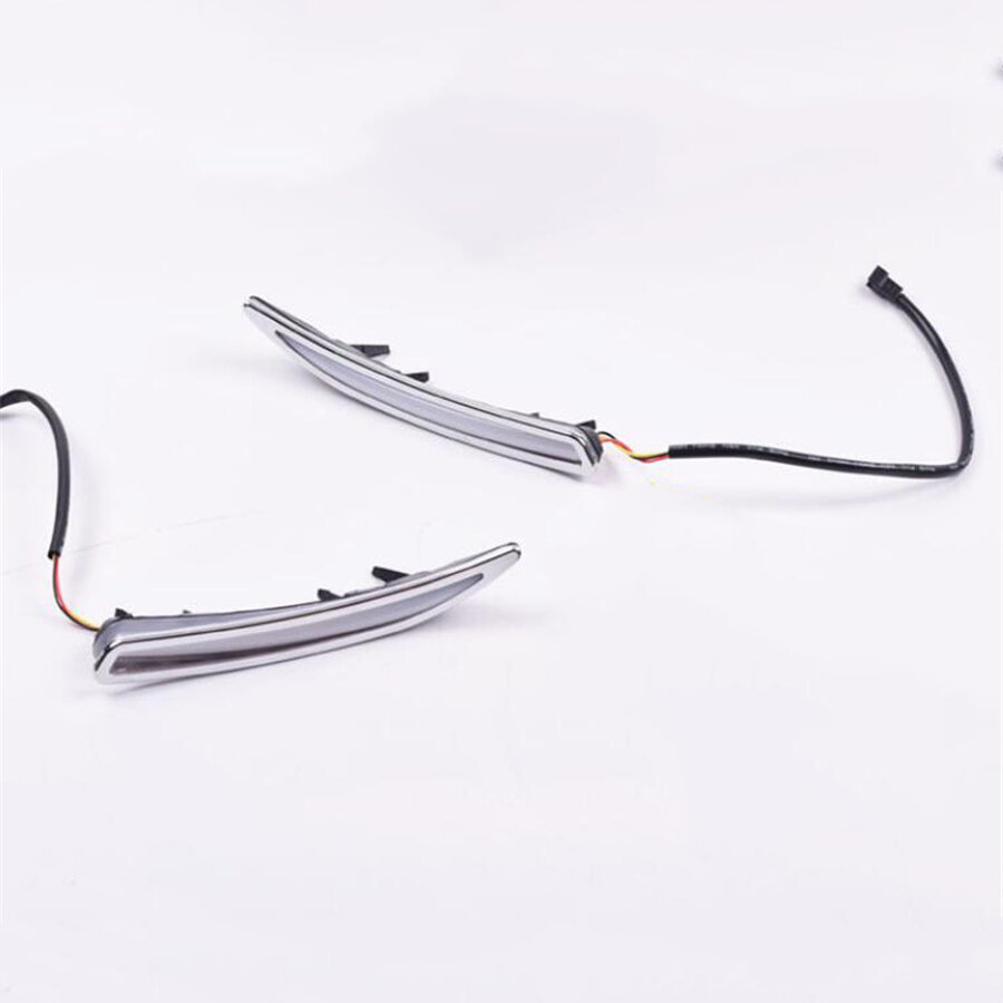 2x Для 08-17 Buick Regal GS L + H Светодиодный Противотуманный фонарь Переднего Бампера DRL с