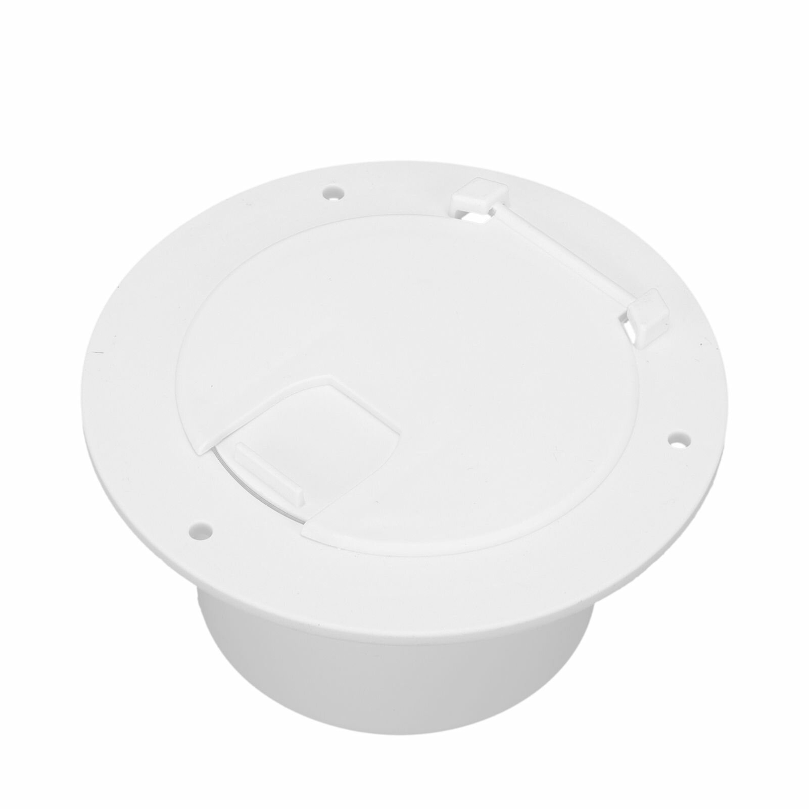 Круглая крышка люка, распределительная коробка, устойчивая к ультрафиолетовому излучению, аксессуар для морской лодки, яхты, автофургона, белого цвета