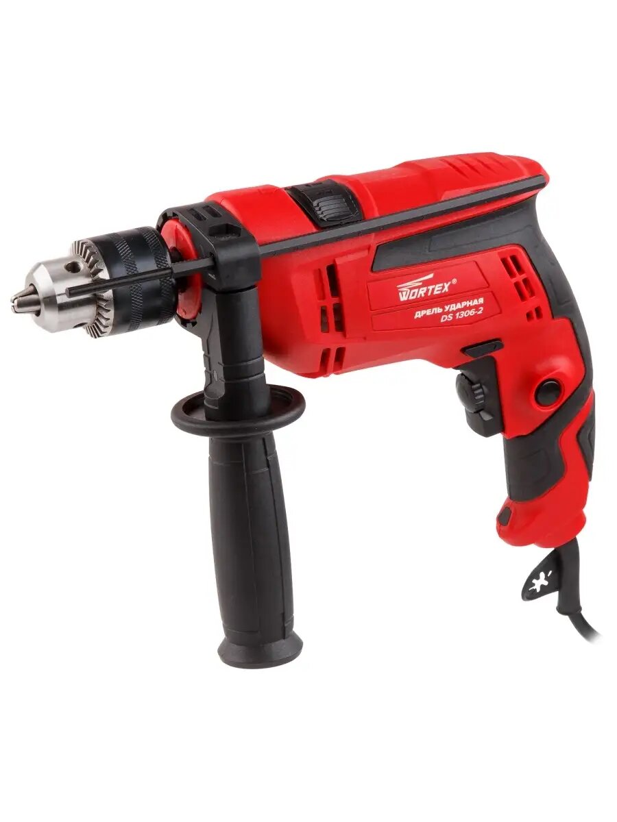 Дрель ударная WORTEX DS 1306-2 в кор.