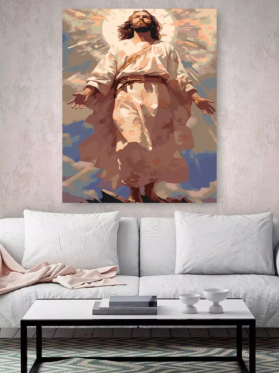 Картина по номерам Иисус-Христос