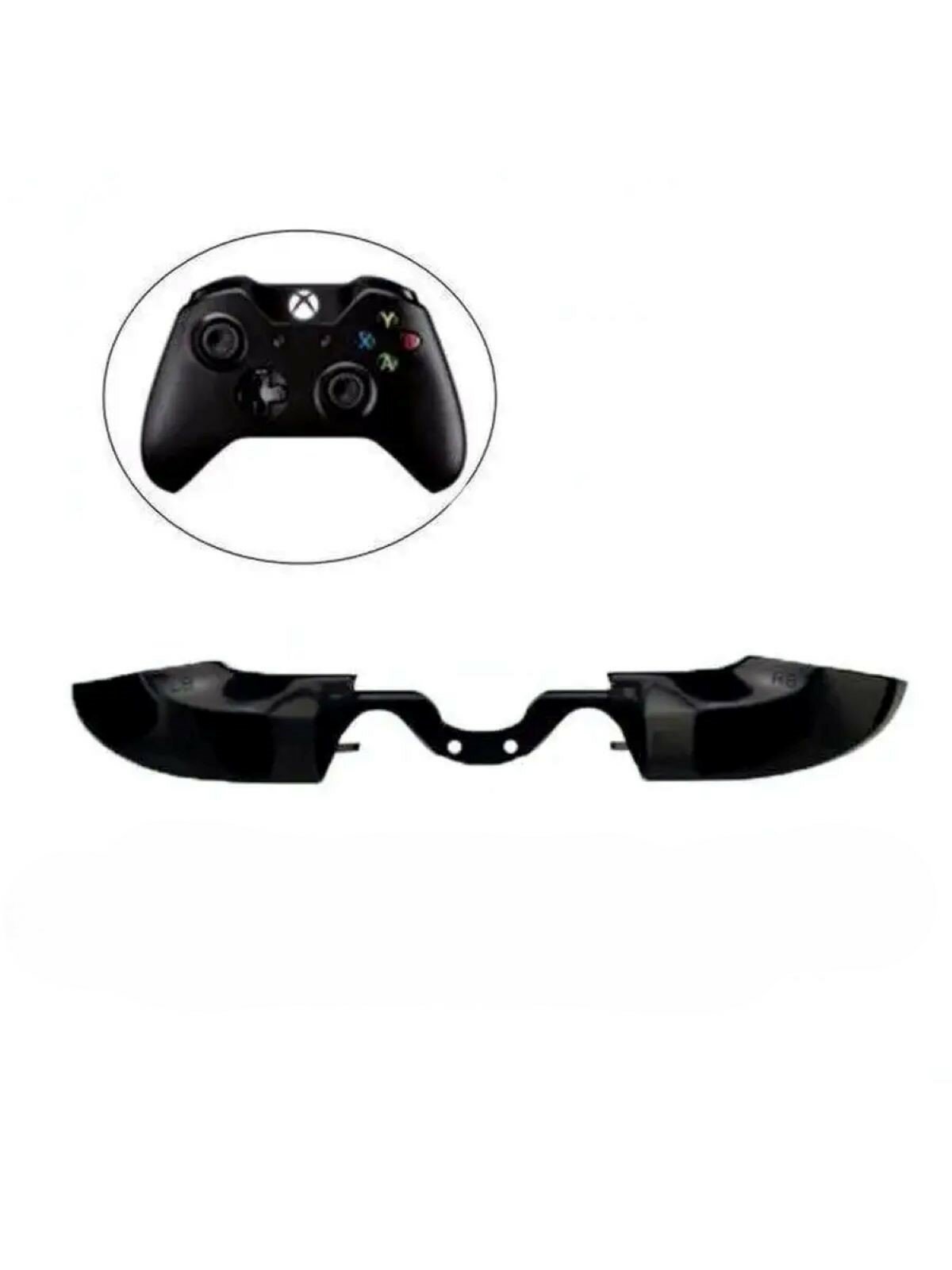 Кнопки LB RB от джойстика Xbox one 2 версии / Elite 1 / Черный сменный бампер LB RB Trigger Button для геймпада Xbox