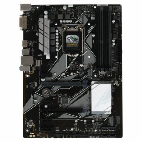 Материнская плата ASUS PRIME Z370-P Rev: 1.01 (PRIME Z370-P) - LGA 1151v2, Intel Z370, 4xDDR4-4000 МГц, 2xPCI-E x16, ATX