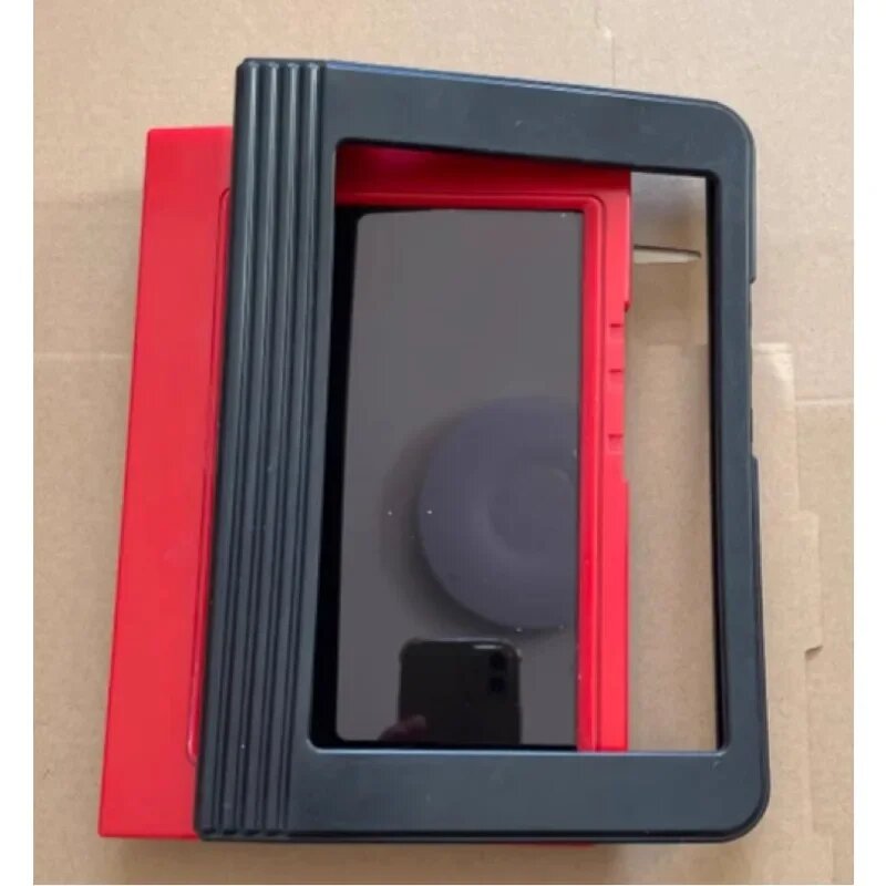 X431PROS + автомобильный диагностический тестер, планшетный компьютер, защитный кожаный чехол, мягкий корпус, резиновая рамка, As picture SKU 2