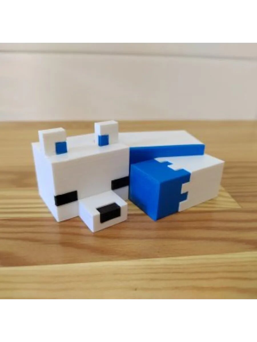 Фигурка Minecraft White Fox