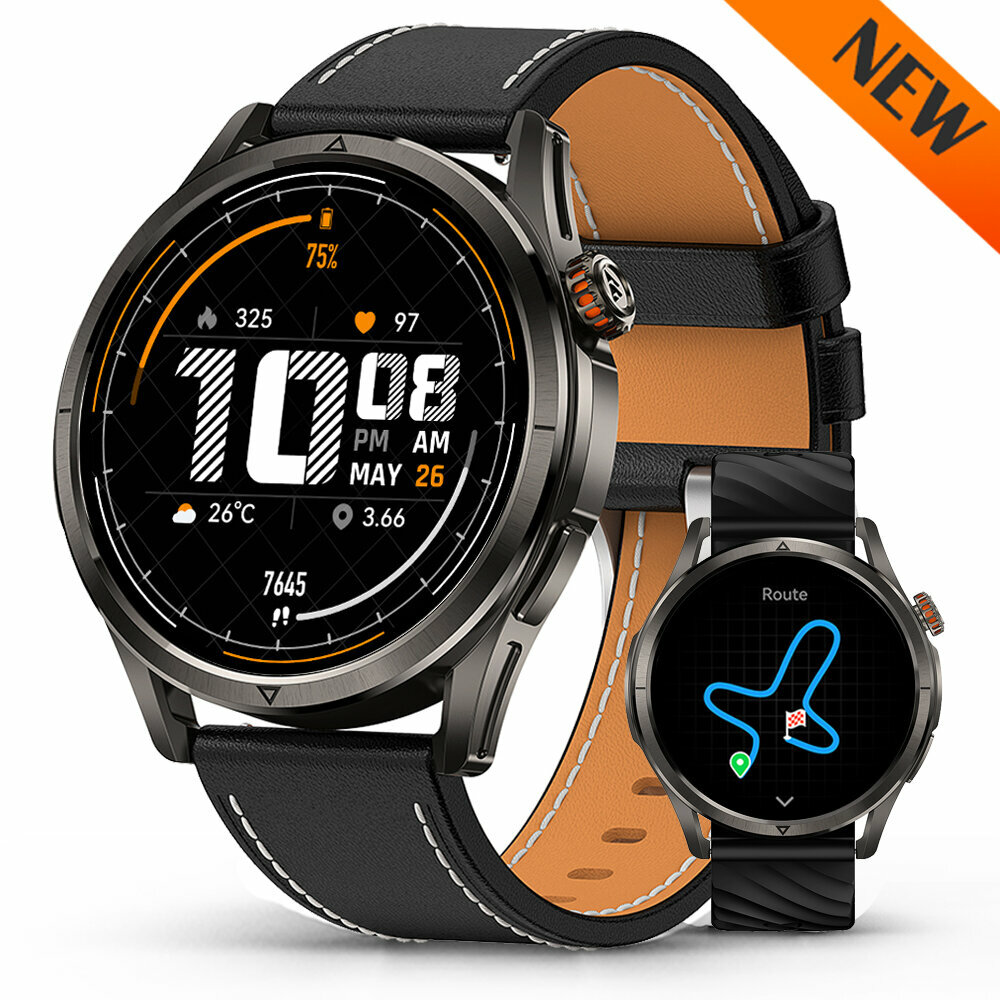 KOSPET MAGIC R10 Спортивные умные часы 2025: 50-метровая защита GPS-навигатор, мониторинг пульса, 50 дней без подзарядки