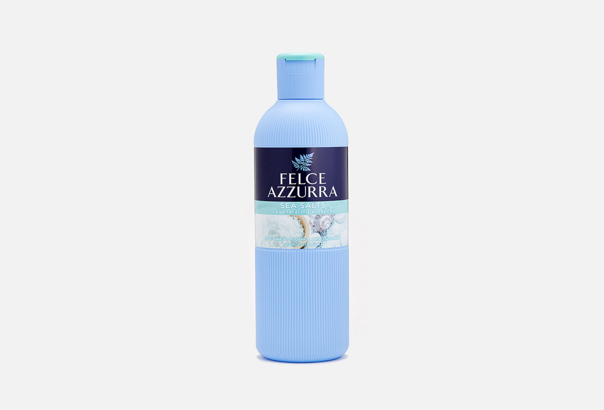 Парфюмированный гель для ванны и душа FELCE AZZURRA Sea Salts regenerating essence 650 мл