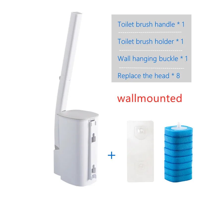 Одноразовый очиститель для туалетной щетки OIMG wallmounted set