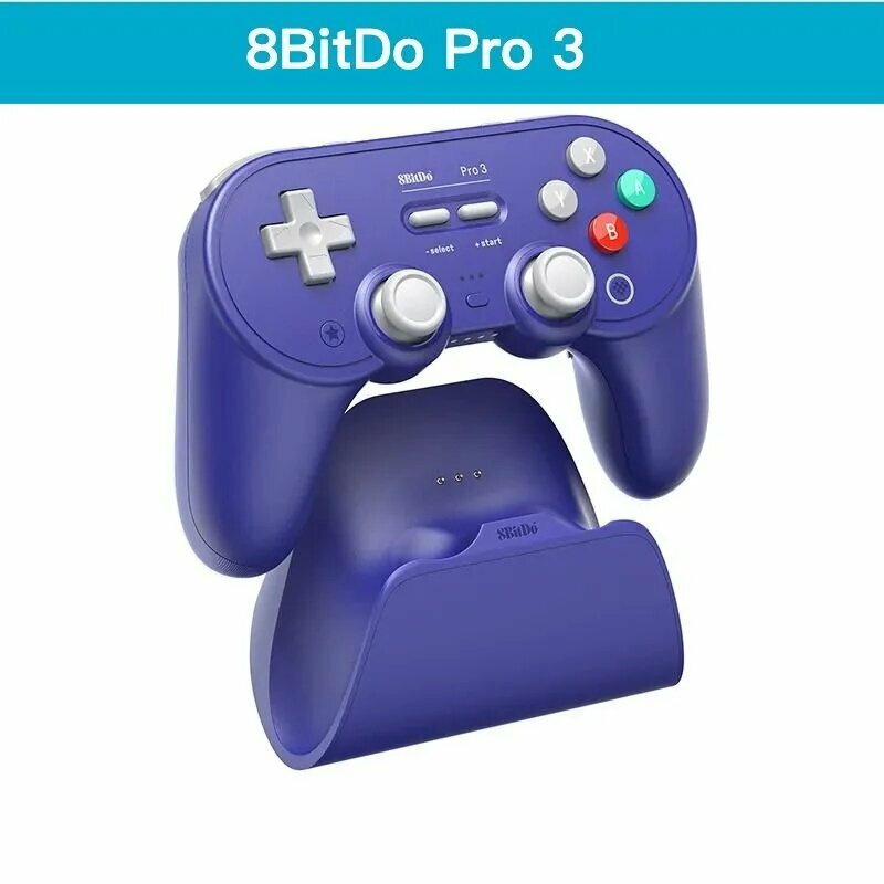 8BitDo Pro 3 Беспроводной игровой контроллер для Switch 1/2 Windows, Apple, с джойстиками TMR, переключаемыми триггерами