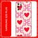 Чехол на Samsung Galaxy S20 + / Самсунг Галакси S20 Плюс с принтом "Hearts and r...