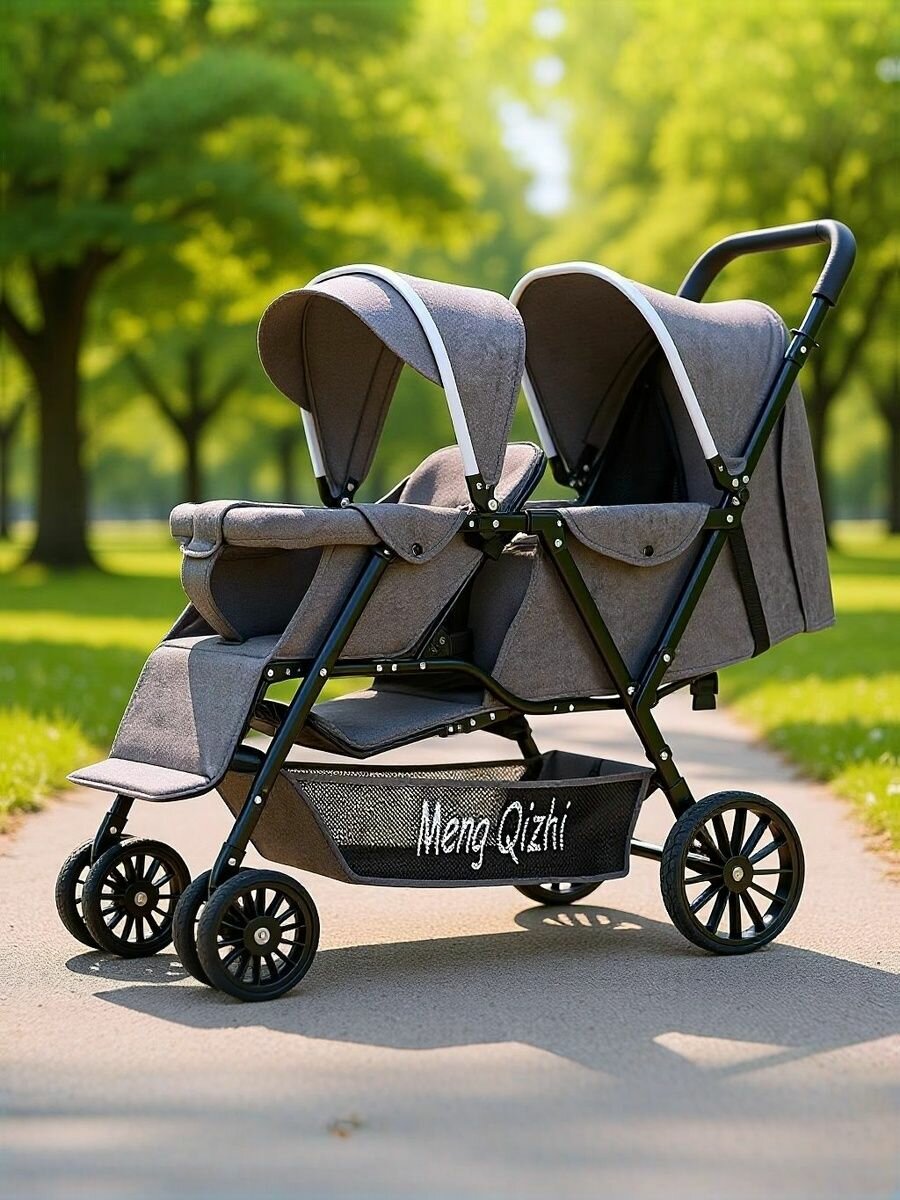 Коляска для двойни Универсальная каляска-трансформер 2в1 Всесезонные модели