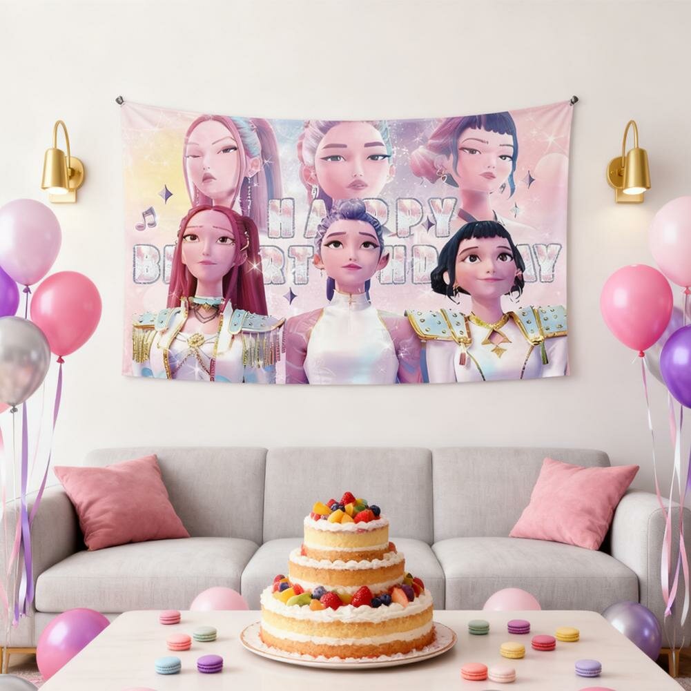 Ткань для фона вечеринки Серия групп по охоте на ведьм, украшение вечеринки с выдвижным флагом