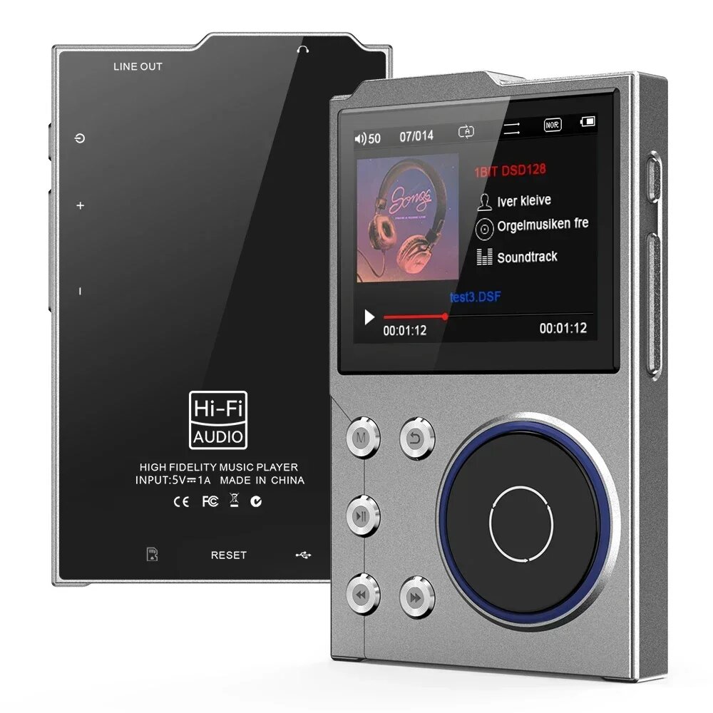 MP3-плеер Hi-Fi цифровой MP3-плеер без потерь DSD портативный MP3-плеер высокой четкости встроенный Walkman 16 ГБ