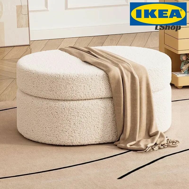 Пуф, Микрофлок, 60х40х30 см