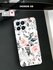 Силиконовый чехол на Honor X8 / Хуавей X8 с принтом "Розы на белом"