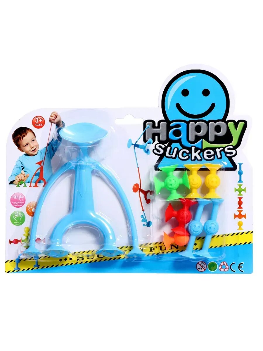 Конструктор резиновый Веселые присоски