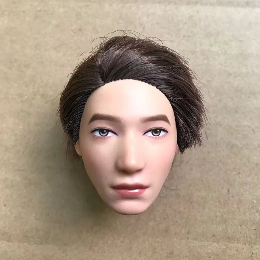 YUNYI Йога Мужская Кукла Тело 1/6 Мышца Бежевого Цвета Фигурка Куклы Игрушки Коллективные Фигурки Человека-Солдата