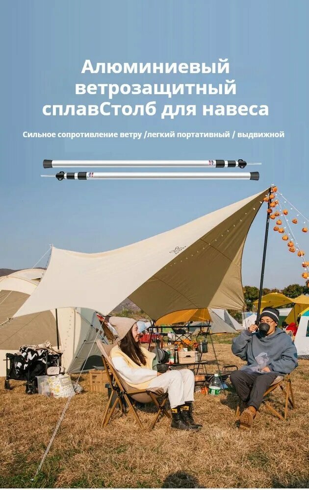 Оттяжки для палатки — фото 1