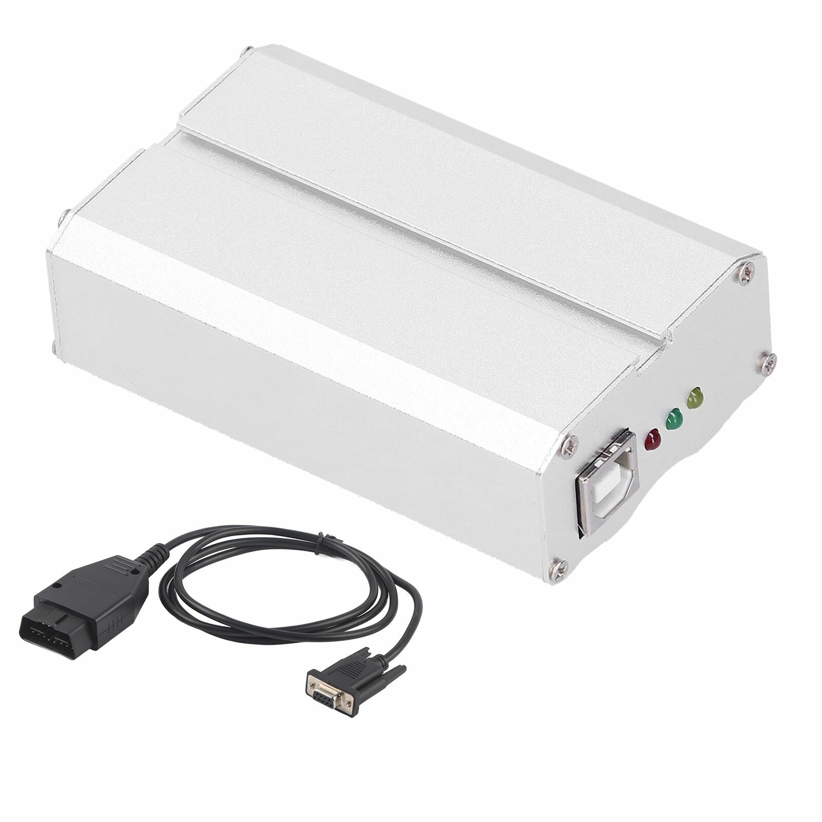 Набор инструментов для чип-тюнинга ЭБУ, чип-тюнинг, флешер, диск OBD, штекер кабеля, металлическая коробка, автоматическая диагностика