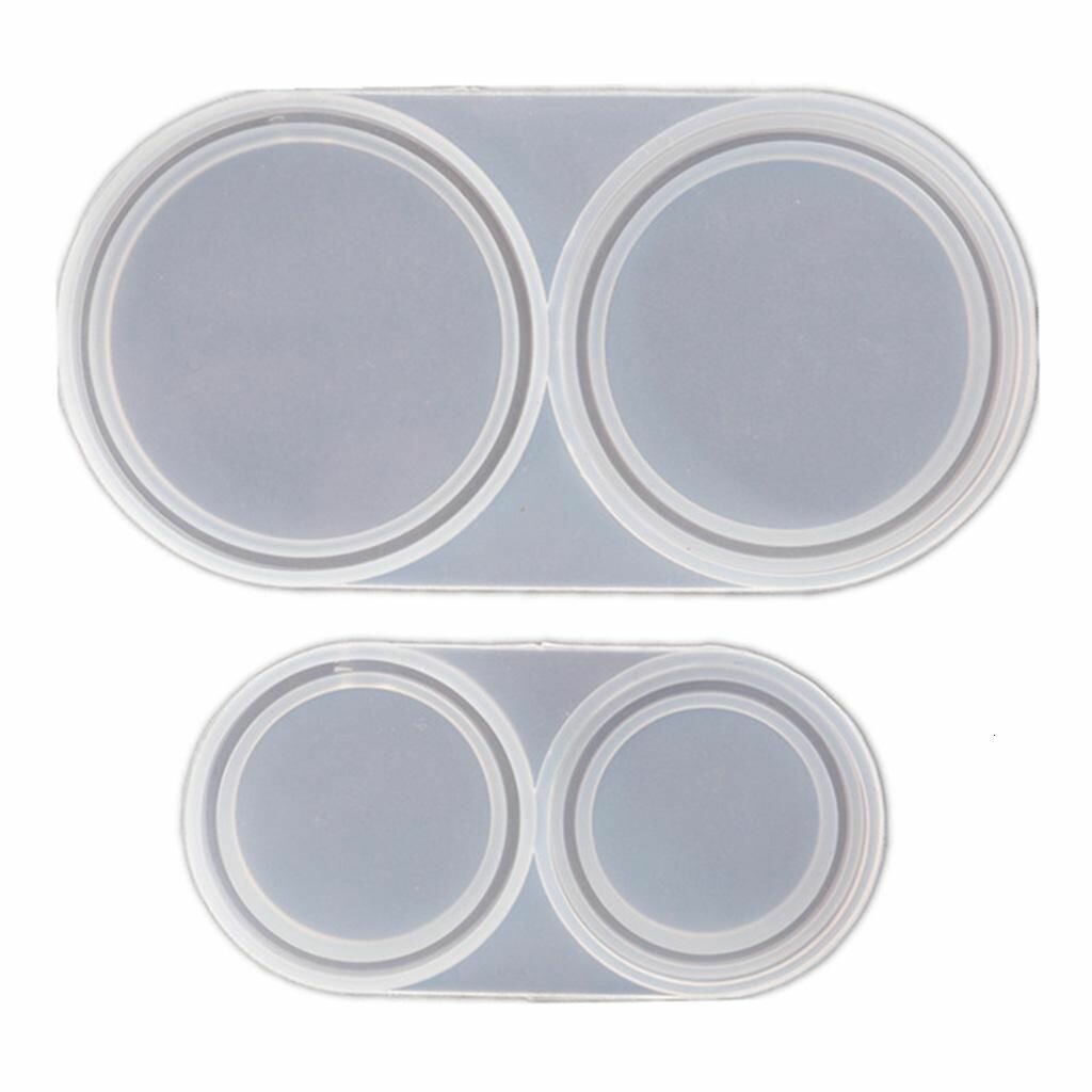 Прозрачная силиконовая форма для литья и хранения капсул для монет, - A