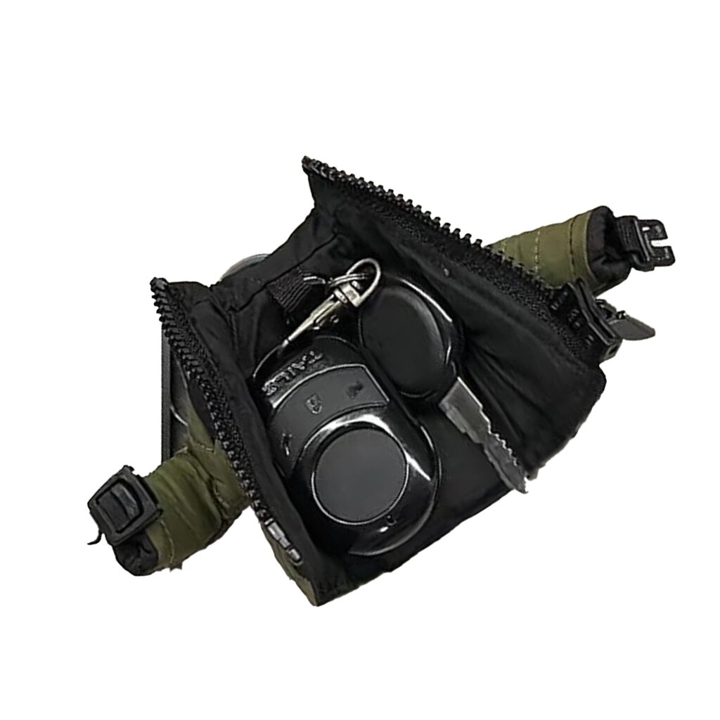 Мини-брелок для одежды с подвеской из пуха-зеленый