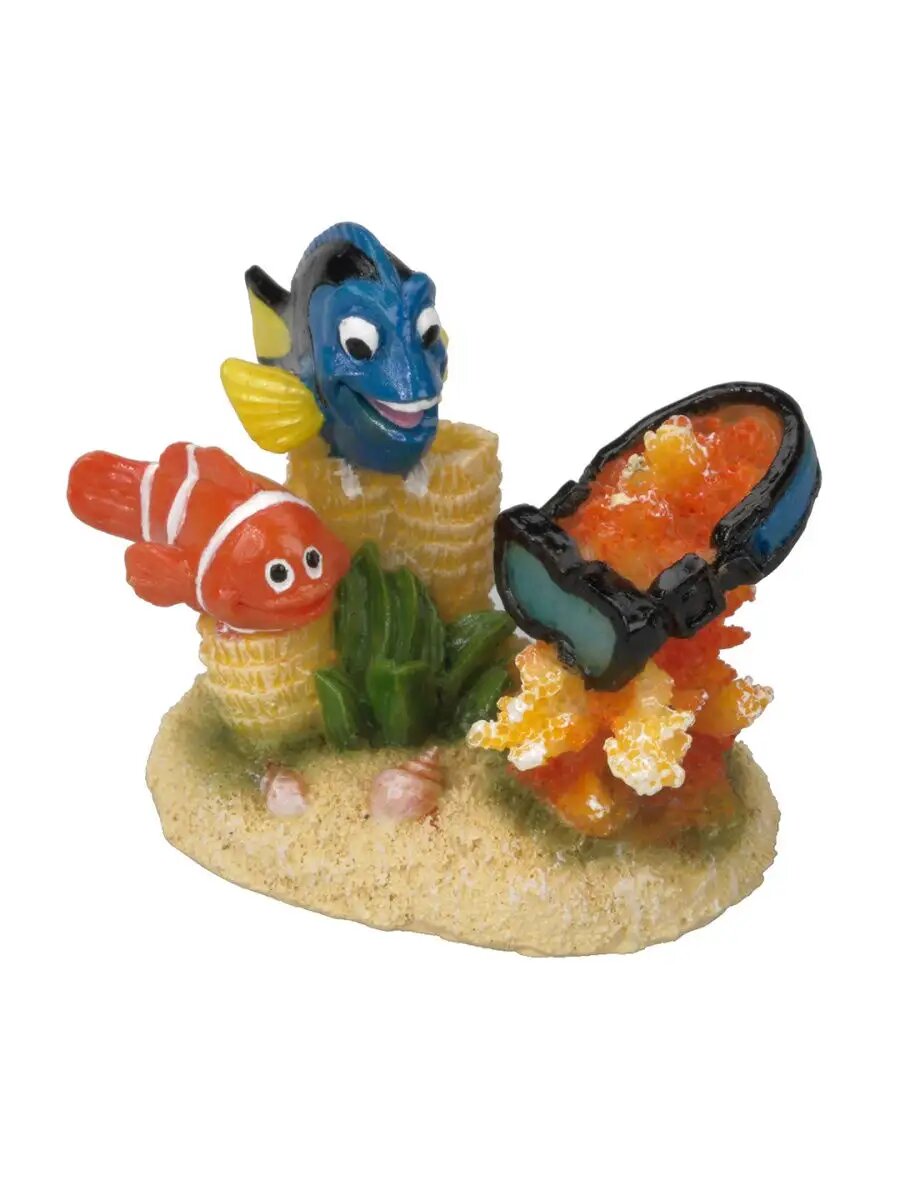 Декорация аквариума AQUA DELLA «Рыбки Немо и Дори», 6,5x4,5х2,5 см