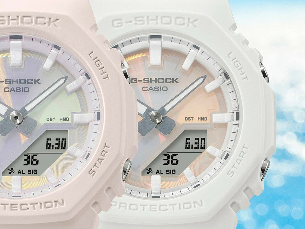Наручные часы CASIO, розовый/перламутровый