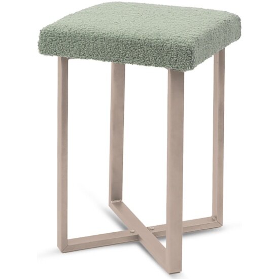 Табурет Nika Haushalt HT5-Б с квадратным сиденьем, разборный, оливковый (НТ5-Б/ОЛ)