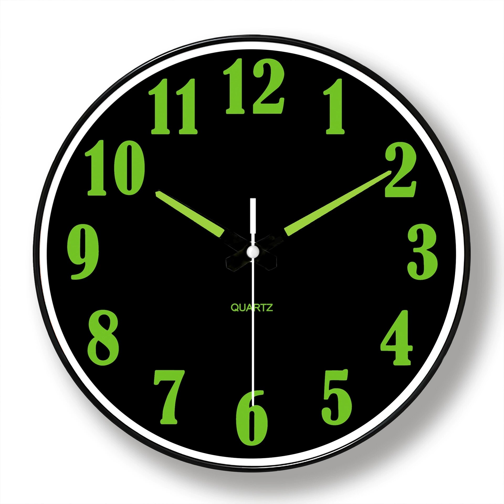 Светящиеся часы настенные часы гостиная домашний офис пластиковые круглые простые электронные цифровые часы