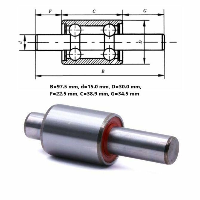 Подшипник HQ-460362 в петли для ворот, для механизмов, производства, усиленный.