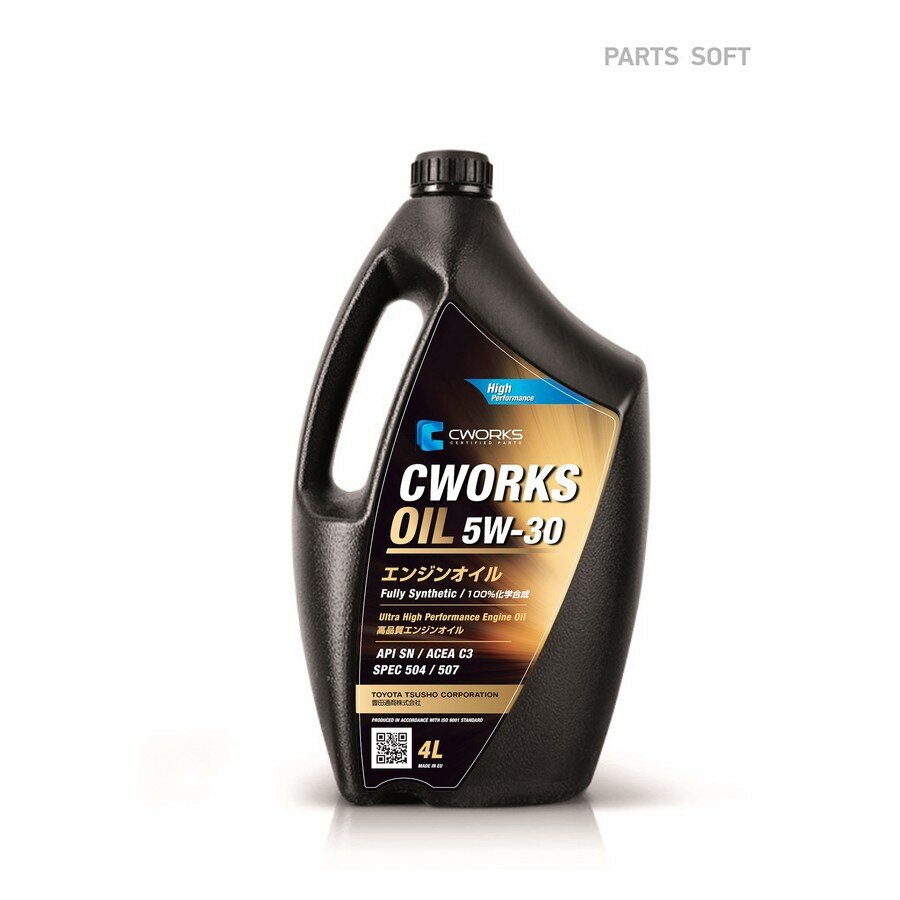 Масло моторное cworks oil 5w-30 spec 4l