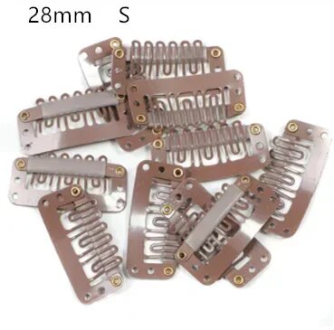 Пряди для волос 28мм S, Цвет: 10pcs NO.30