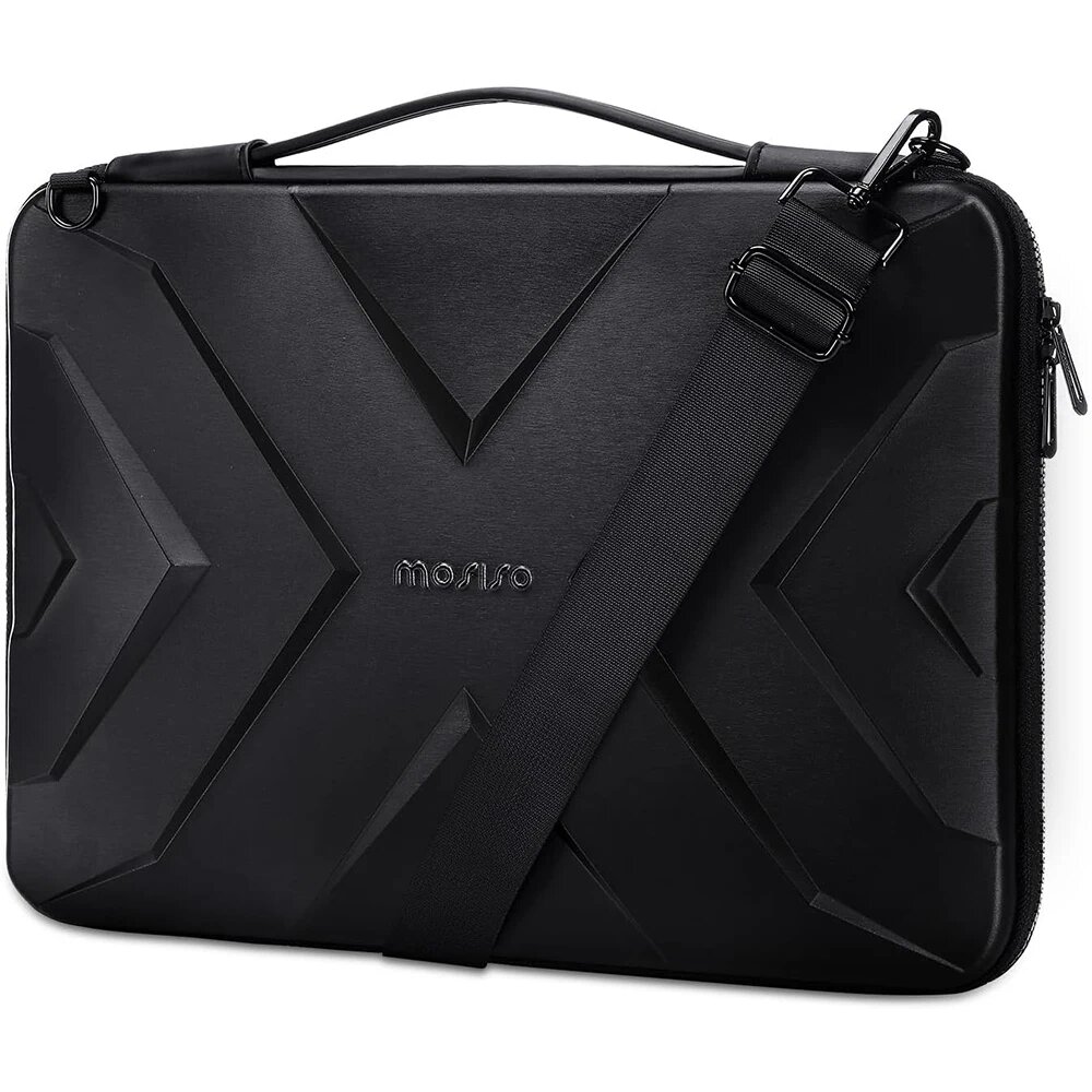 MOSISO Жесткий чехол для ноутбука 15-16 дюймов, Black, MacBook Pro 16 inch, Унисекс