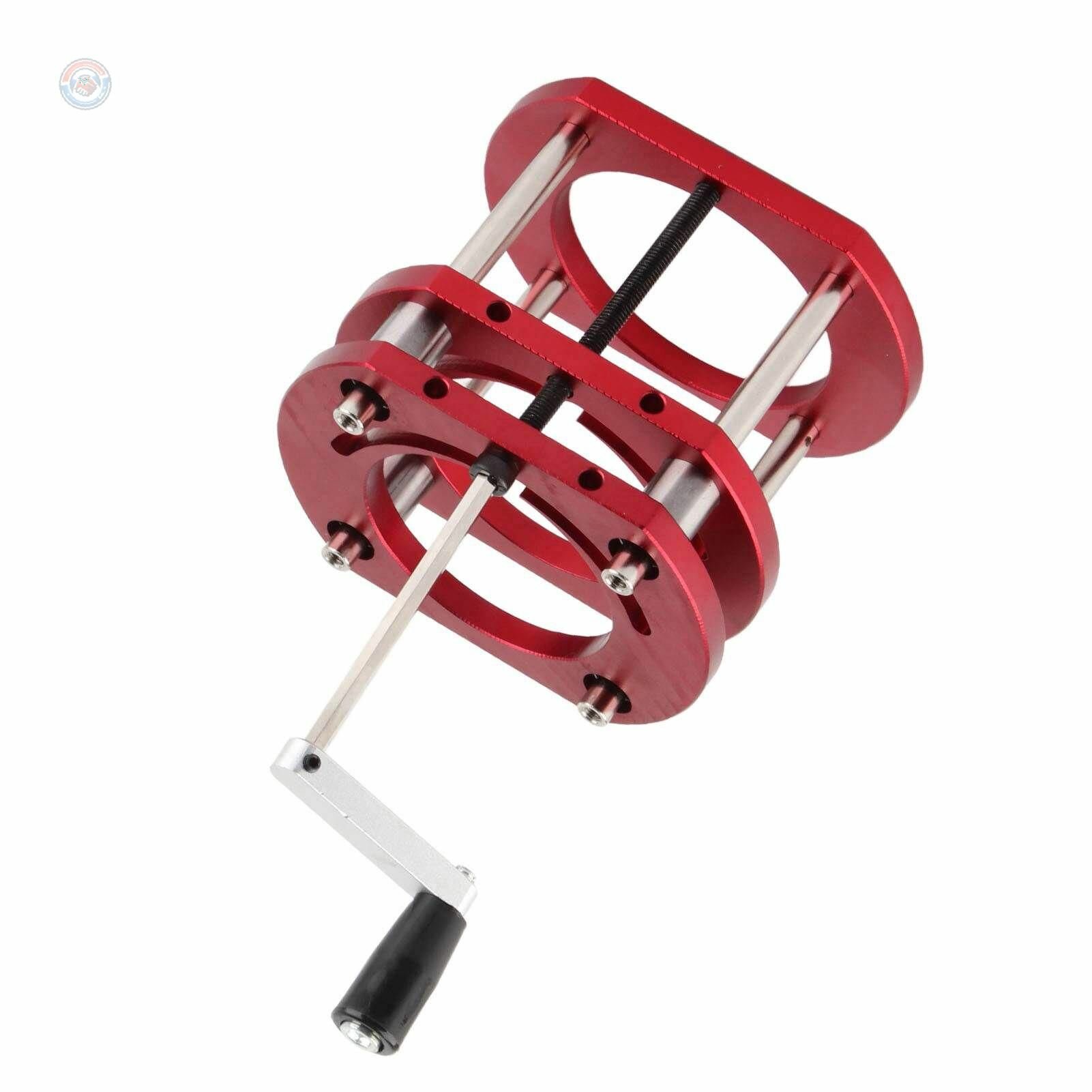 Подъемное основание для фрезера, DIY-станок для дерева, регулируемая база с кривошипной ручкой, 4-кулачковый зажим, алюминиевый корпус, нержавеющая сталь, высота до 51 мм